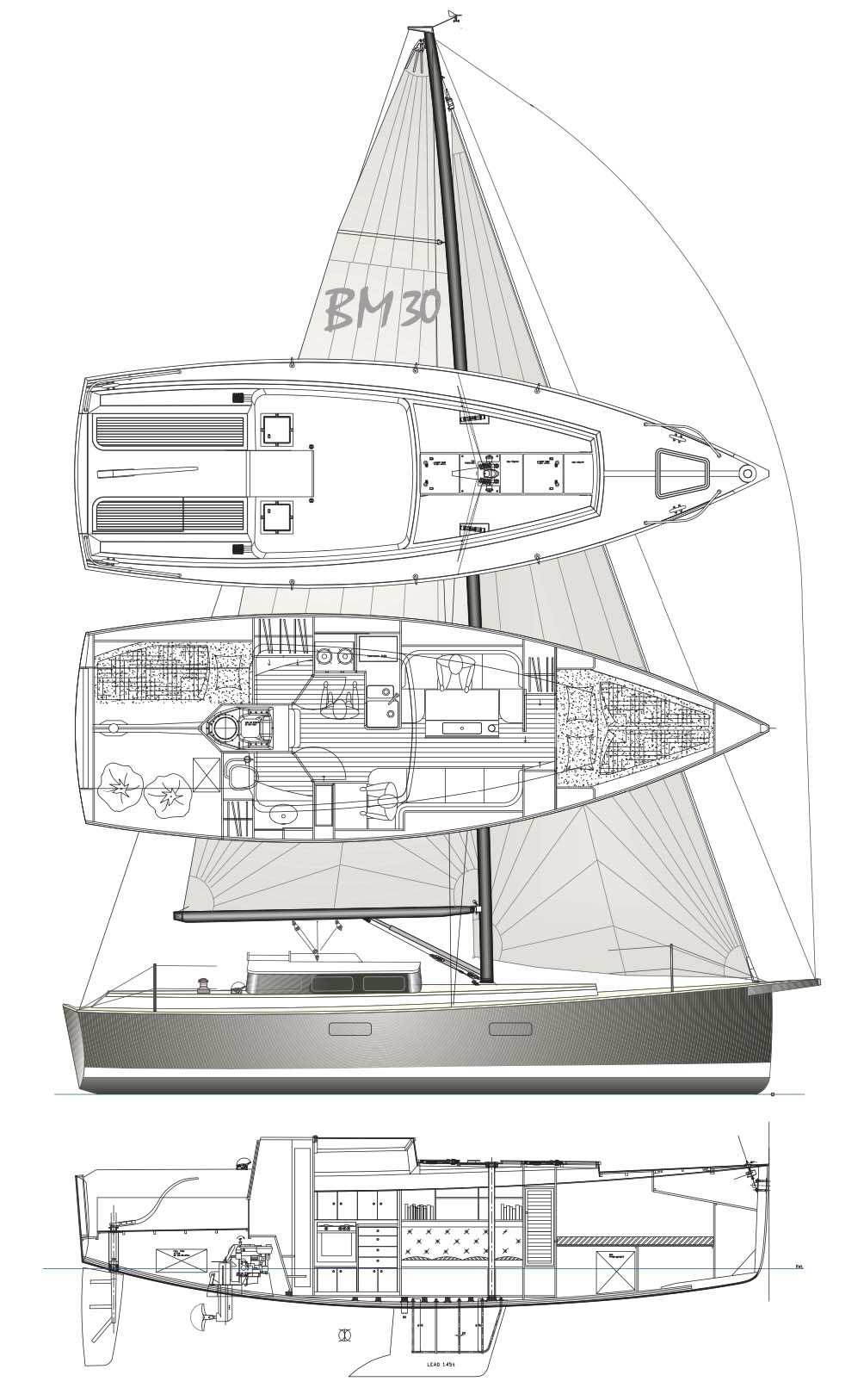 Berckemeyer Yacht Design | plans for modern and classic sailing yachts